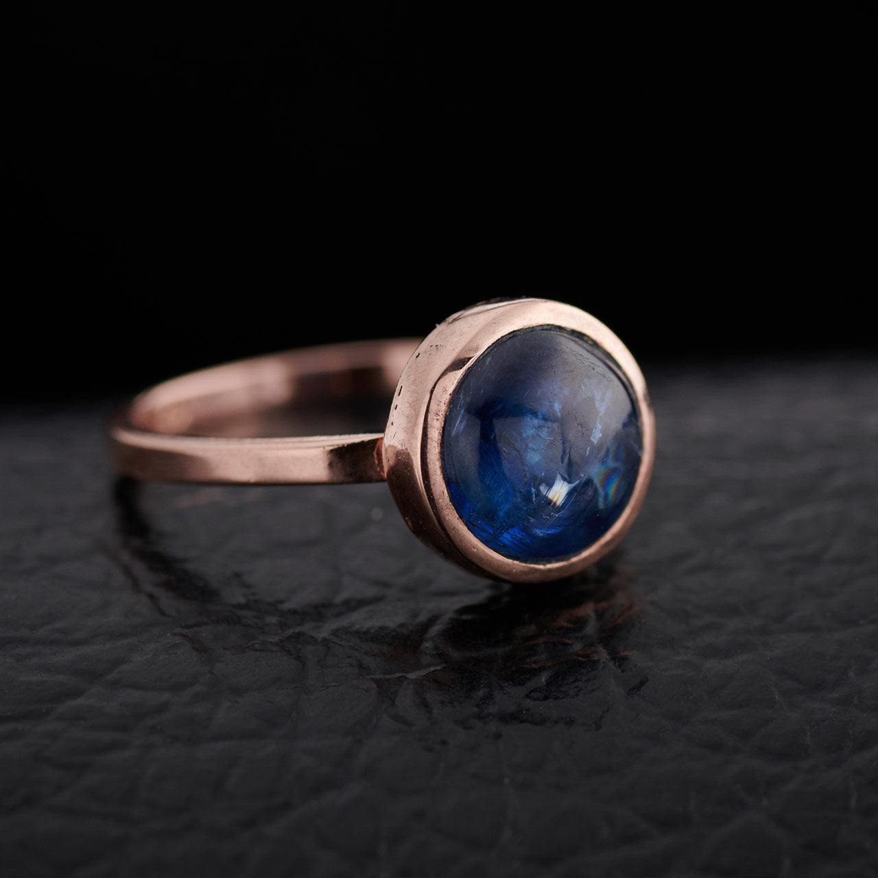 Kyanite 14K Rose Gold Ring – Nugent Jewelry